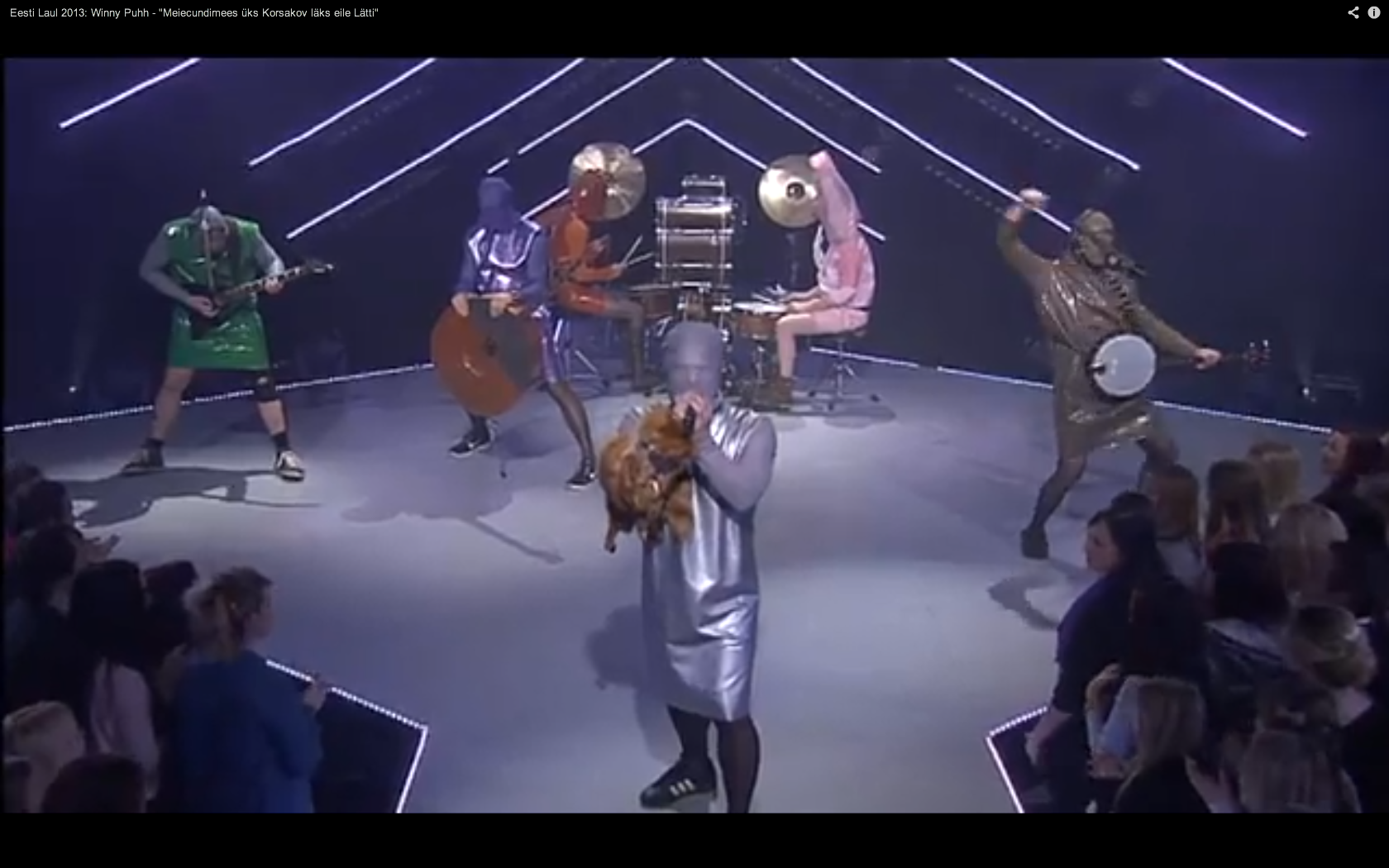 Tätä esitystä ei nähdä Euroviisuissa - mistähän syystä?